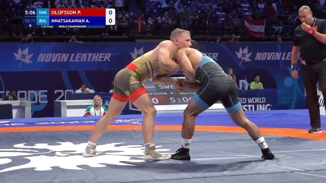 /16 • Per Albin OLOFSSON (SWE) vs. Aik MNATSAKANIAN (BUL) - نماشا